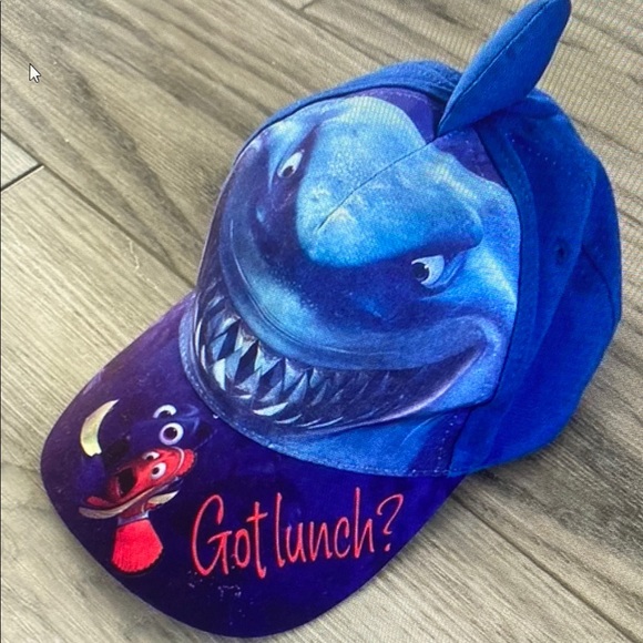 Disney | Accessories | Disney Finding Nemo Shark Cap | Poshmark